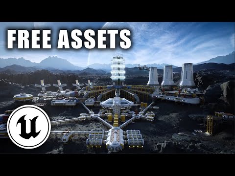 Kitbash3d To Unreal Engine 5 (FREE ASSETS)