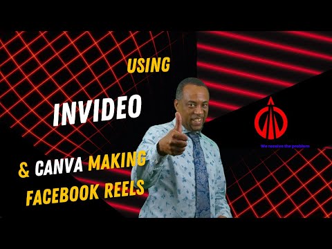 Using invideo and canva to make Facebook Reels
