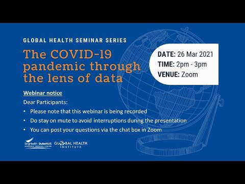 The COVID-19 pandemic through the lens of data