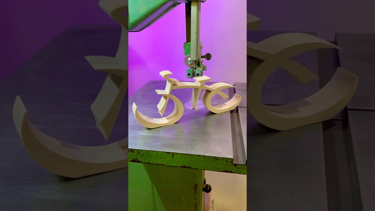 The Bike 🚲 New template available on my website! #brikologik #bandsaw #bike #tourdefrance