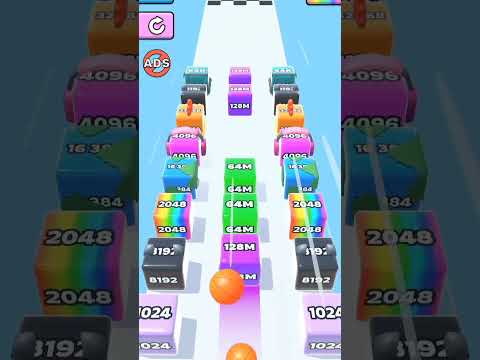 512 MILLION IN JELLY RUN 2048 #shorts