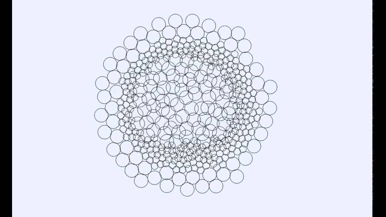 Circle Packing - Push/Pull - Grasshopper - Rhinoceros (second)