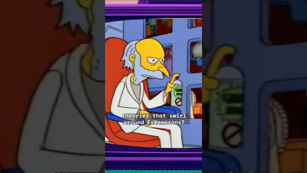 The Simpsons & The Freemason Conspiracy Theories
