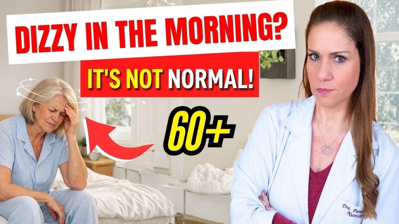 FEELING DIZZY IN THE MORNING? STOP DOING THIS when waking up after 60!