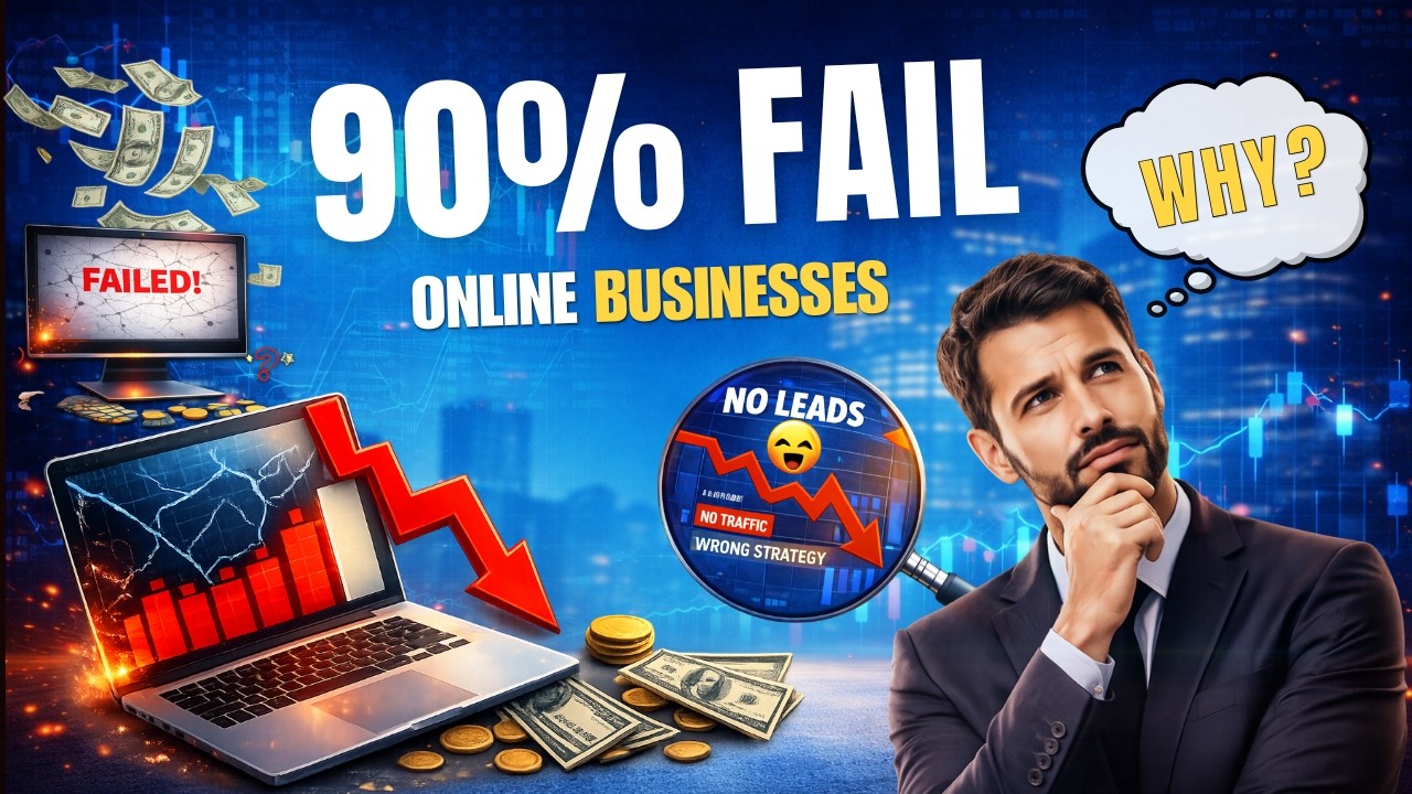 Why Do 90% of Businesses Fail Online? 🤔 | STOP Scrolling ✋