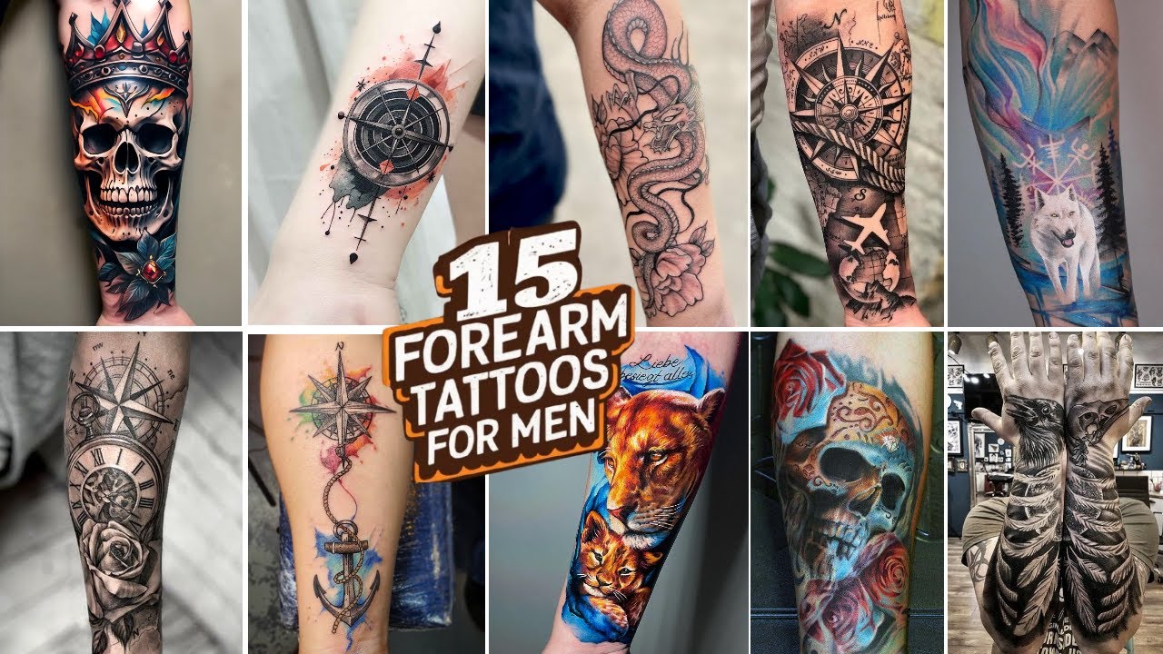Best FOREARM TATTOOS for Men 2024 - Tattoo Ideas for Men Forearm | Tattoo Designs for Men on Hand