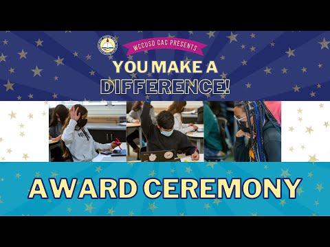 You Make a Difference Awards 2022