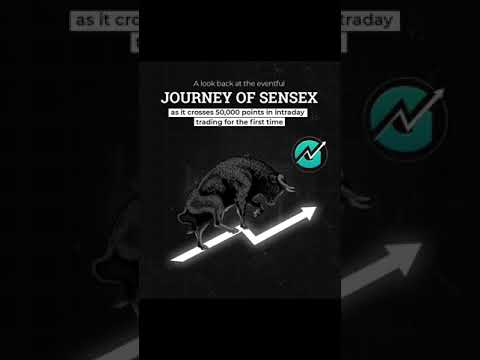 Sensex at 50000 | Sensex Life High at 50k | BSE Sensex history | Journey of Sensex | Game of Charts