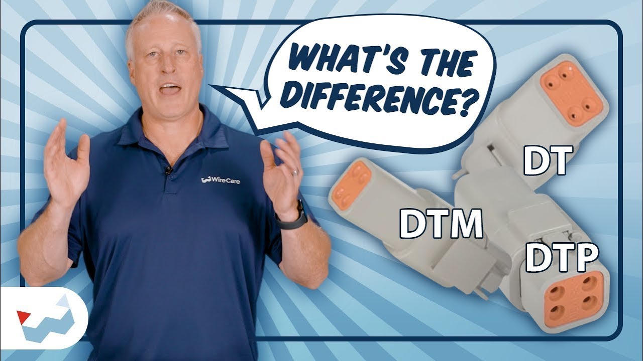 The Differences in Deutsch DT, DTM, and DTP Connectors