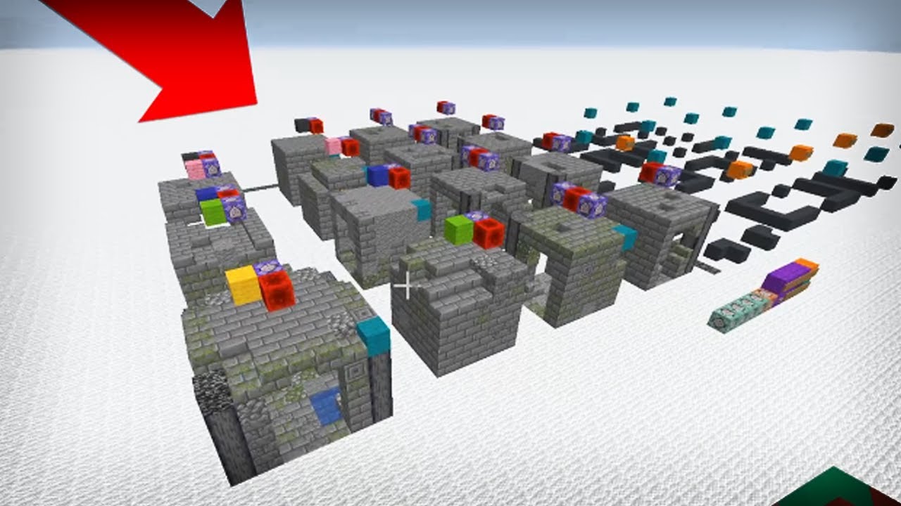 Minecraft Command Block Dungeon Generator Creation | Random Dungeon Generator Command Blocks