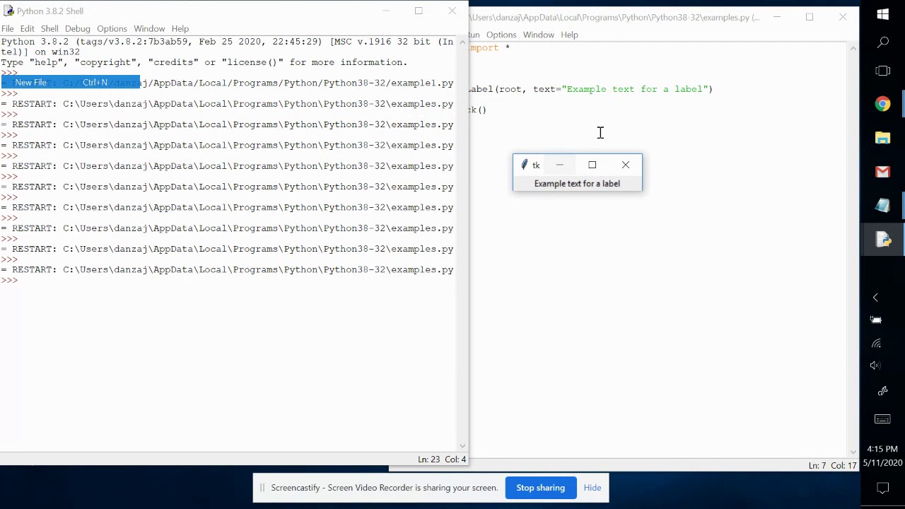 The .pack() Method | Python GUI Apps With Tkinter