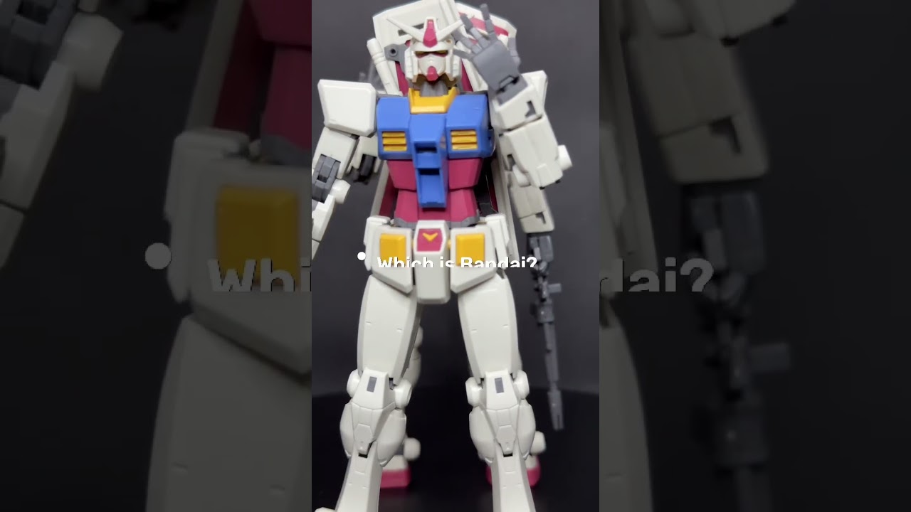 Bandai x Daban Comparison Which is which? #gunpla #bootleg #gundam #bandai #shorts #short