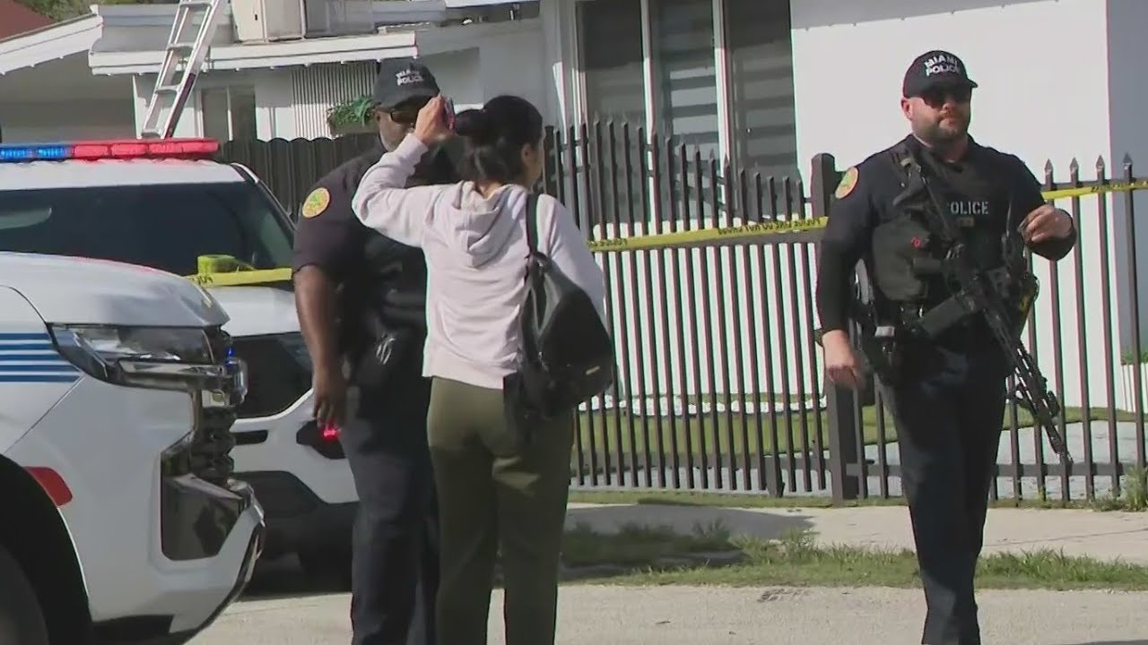Massive police investigation takes place near Miami schools
