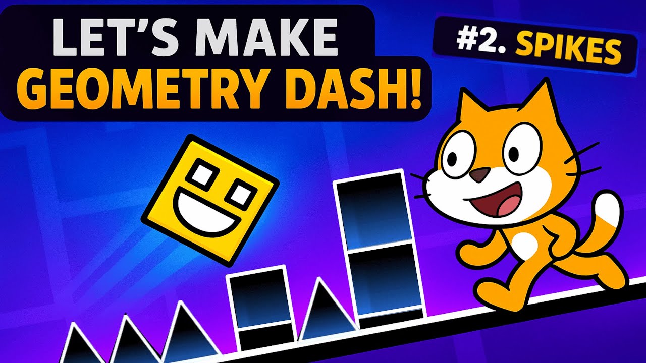 Geometry Dash #2 | Adding Spikes