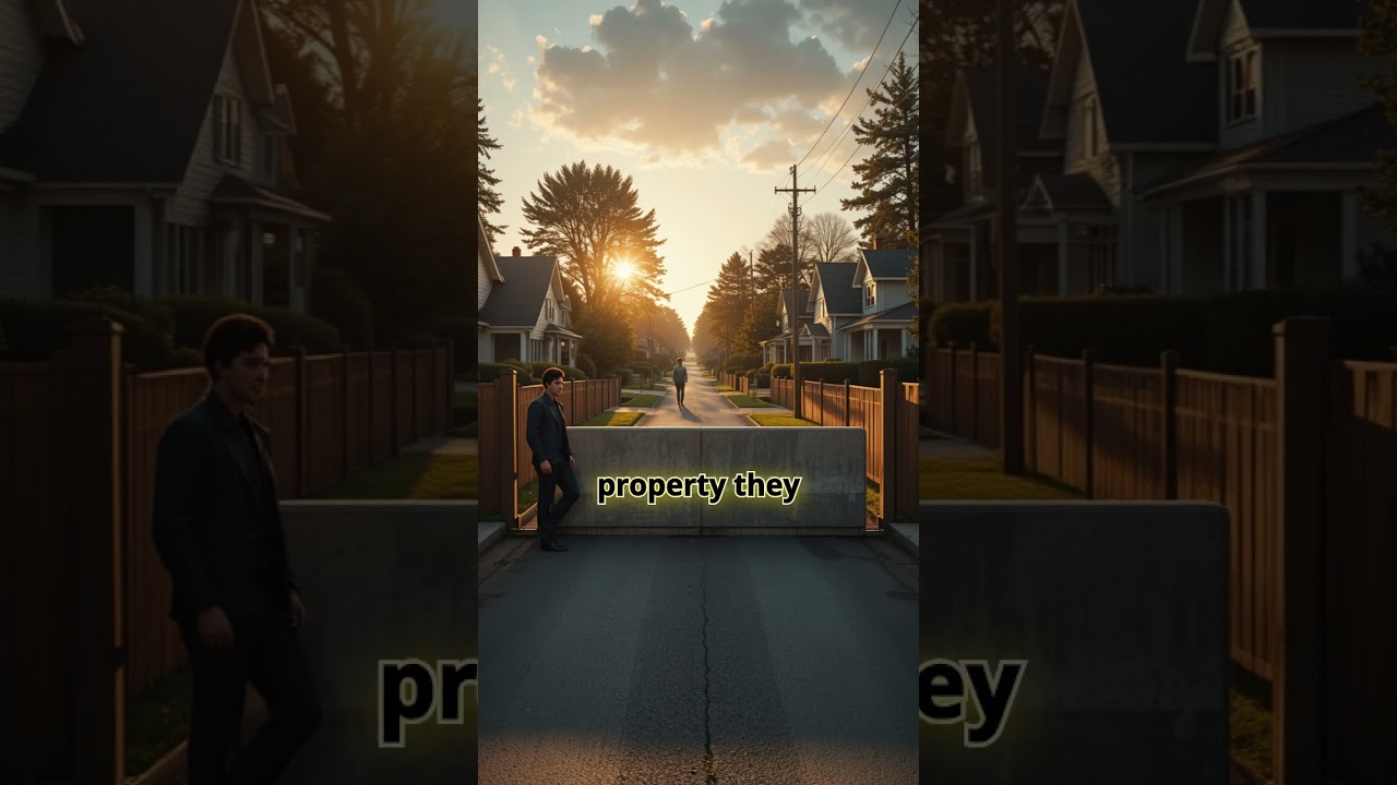 They Stole My Driveway — So I Made Sure They Couldn’t Reach Their Home #scifi