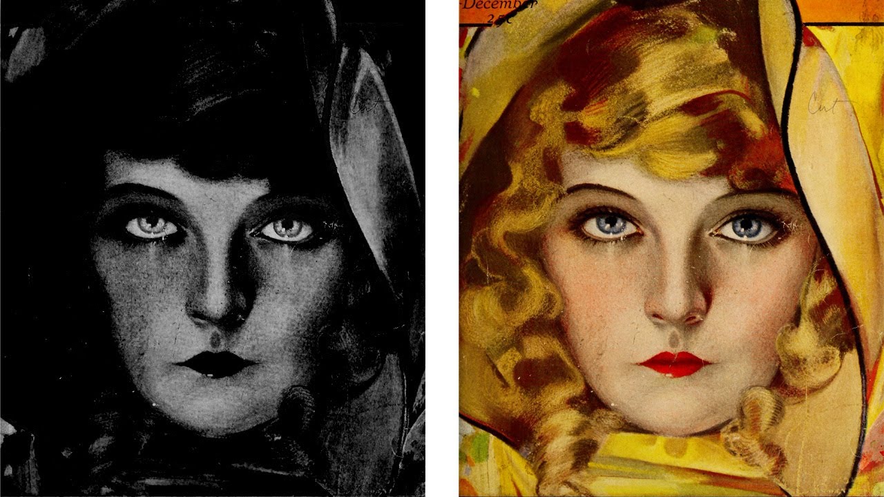 Historical 1920s Real Flapper Vamp Tutorial with Authentic Cosmetics