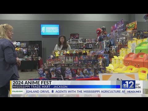 Anime enthusiasts attend 2024 Mississippi Anime Fest