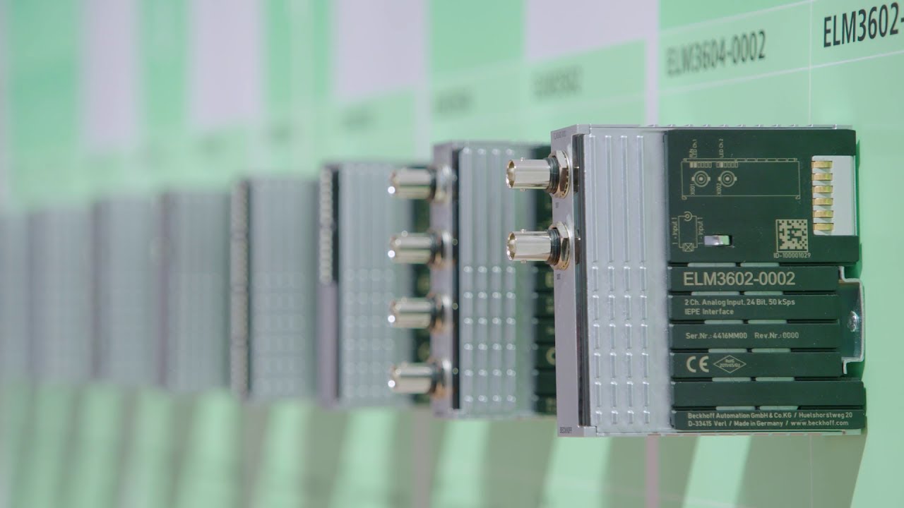EtherCAT measurement modules: high-end measurement technology for PC-based  control