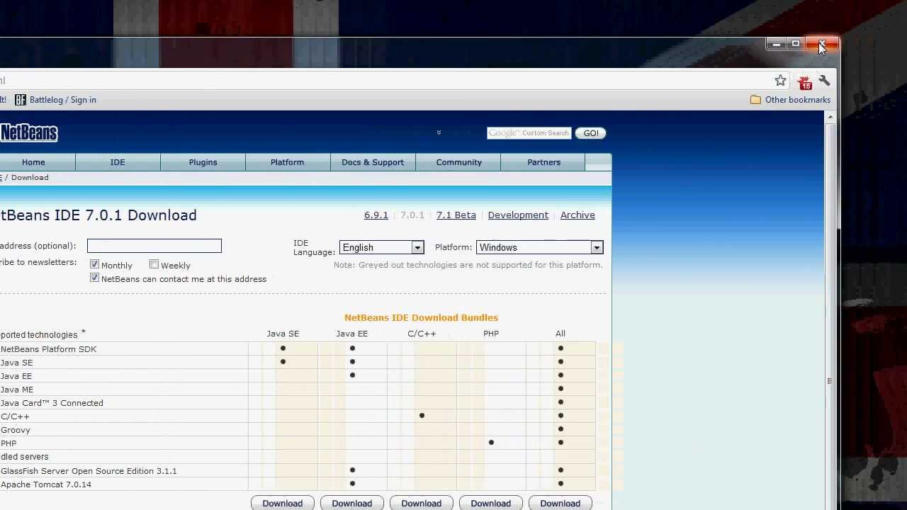 NetBeans Java Tutorial - Hello World #1