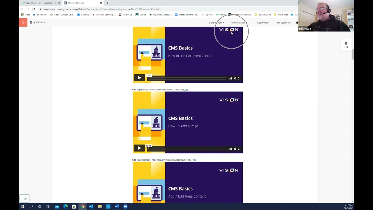 Granicus User training