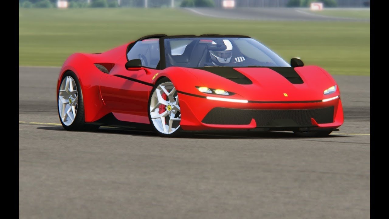 Ferrari J50 at Top Gear Testing