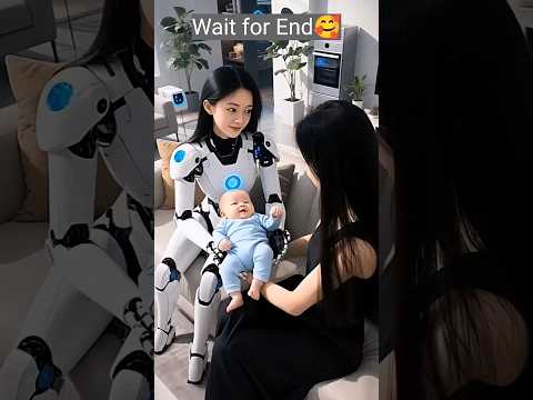 Robot Nanny of the Future ! AI Meets Motherhood!"🥰 #ai #robot #shorts @AIRobotsLife