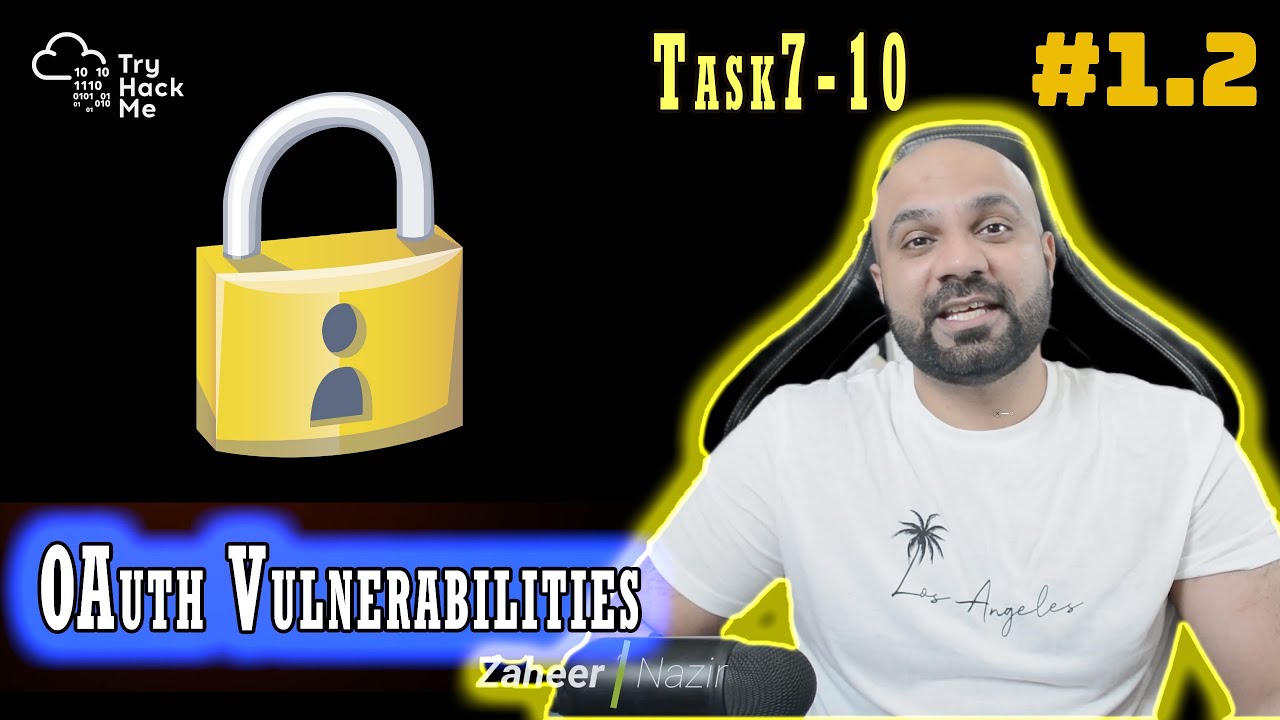 OAuth Vulnerabilities : Task 7-10 : TryHackMe : 1.2