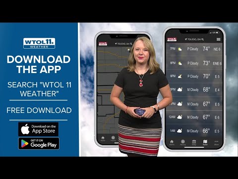 Check out the free WTOL 11 Weather app for local forecasts, live radar, exclusive videos and more!