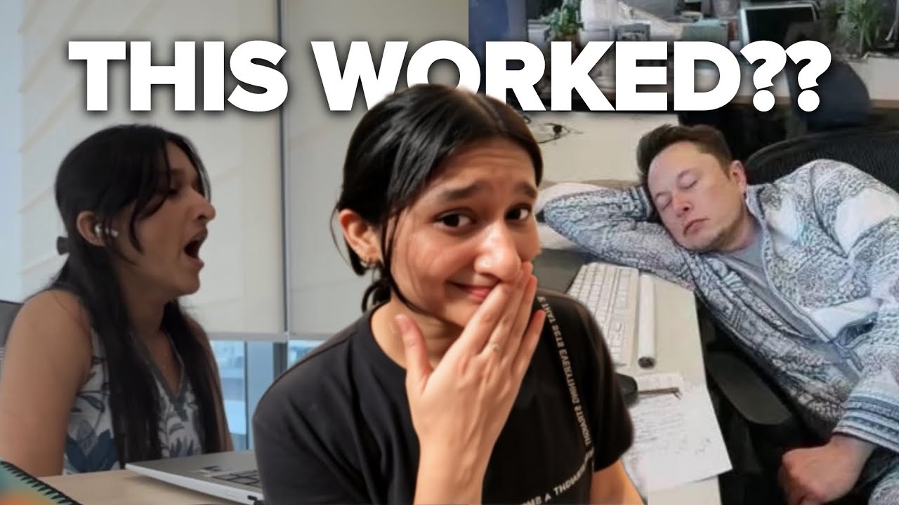 I Tried Elon Musk’s Routine for a Day… I didn’t expect this