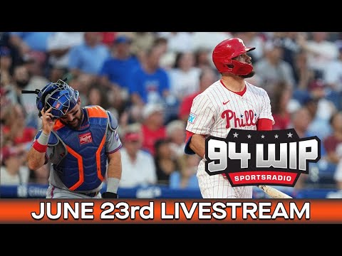 94 WIP LIVE: Phillies BACK in First Place!