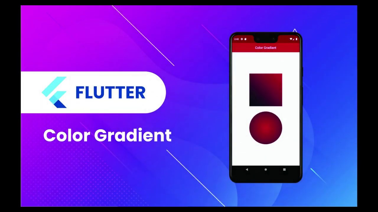 Flutter Widget | 31 | How to add ColorGradient in Flutter |LinearGradient,RadialGradient| Speed Code
