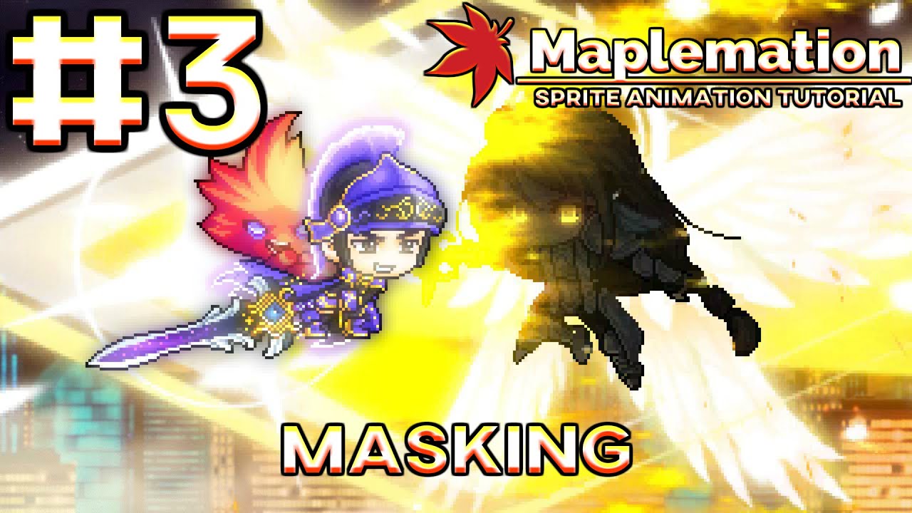 Maplemation Sprite Animation Tutorial | 4-3 Masking
