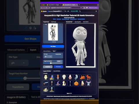 Turn any image into a perfect 3D model instantly #3d #3dmodeling #3dmodel #productivity