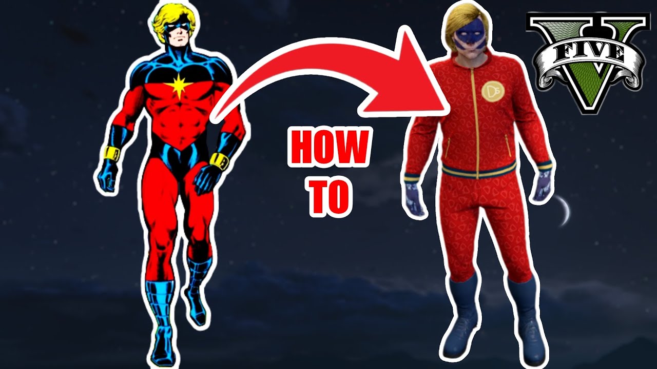 Recreating Captain Marvel / Mar Vell From Marvel Comics (1967 -) In GTA V!