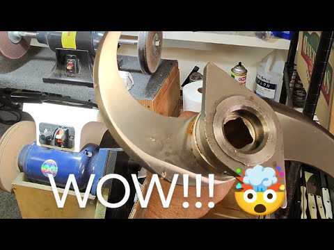 Giant Robot Coupe Blade Sharpening!