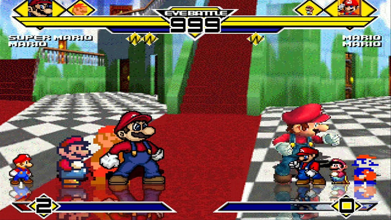 Mario's Party 4v4 Patch MUGEN 1.0 Battle!!!