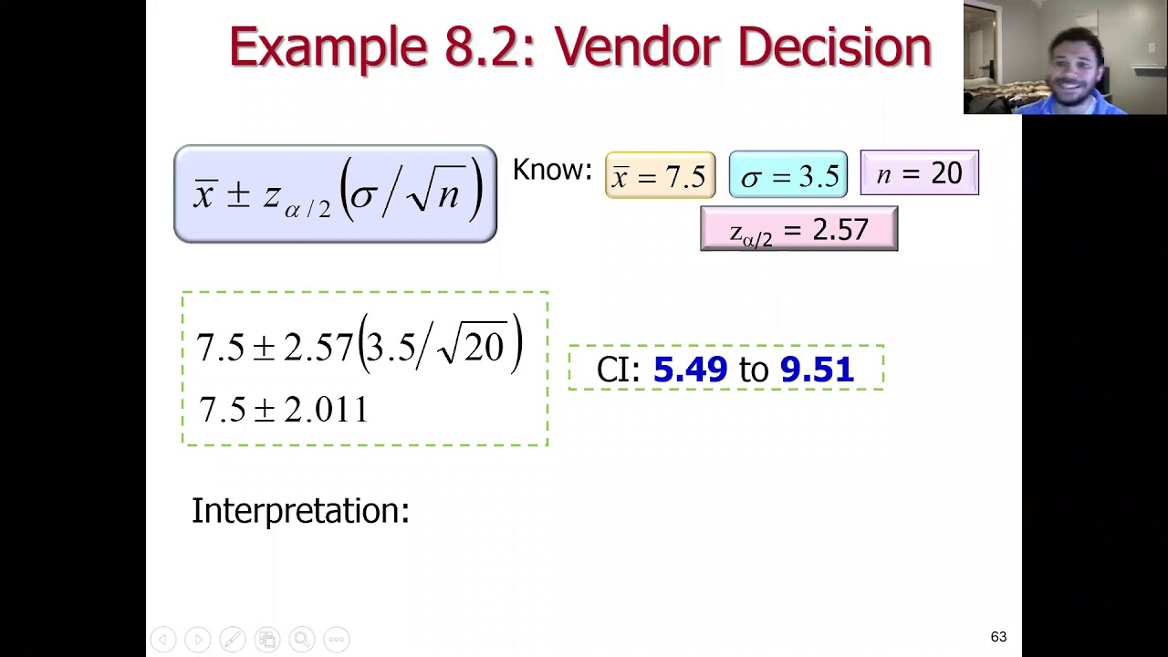 Interval Estimation II
