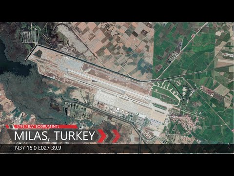 BODRUM - LTFE/BJV ILS Z APPROACH TO RUNWAY 10L
