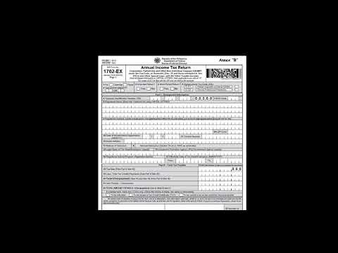 BIR FORM 1702EX