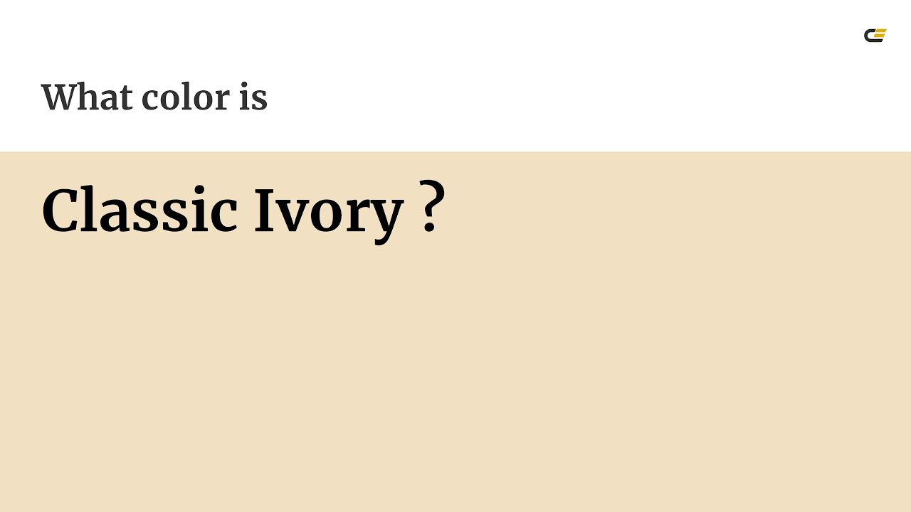 Classic Ivory color #f2e0c3 hex Cool Yellow color f2e0c3