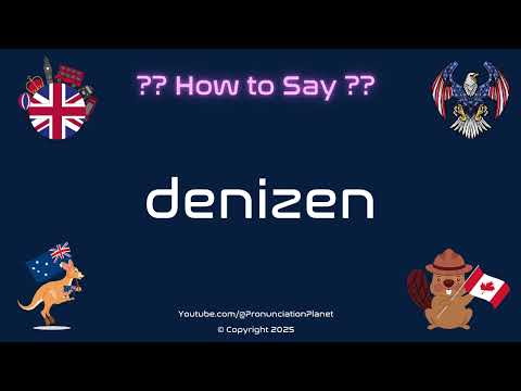 🌍 🏙️ How to Pronounce denizen? (CORRECTLY) | Pronunciation Planet