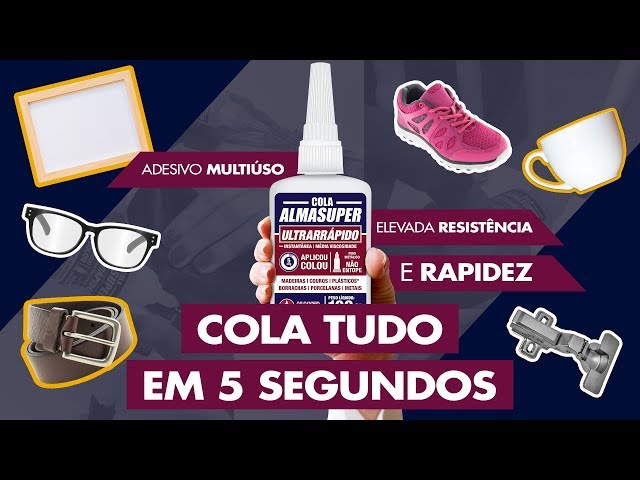 Cola Instantânea Ultra Rápido AlmaSuper | Madeiras Yervant
