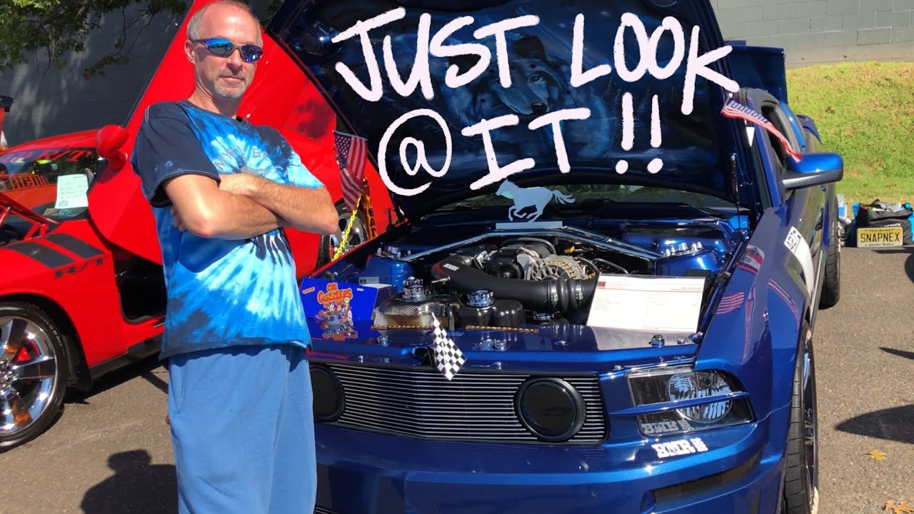 LOOK AT THIS CAR SHOW VLOG!!!!