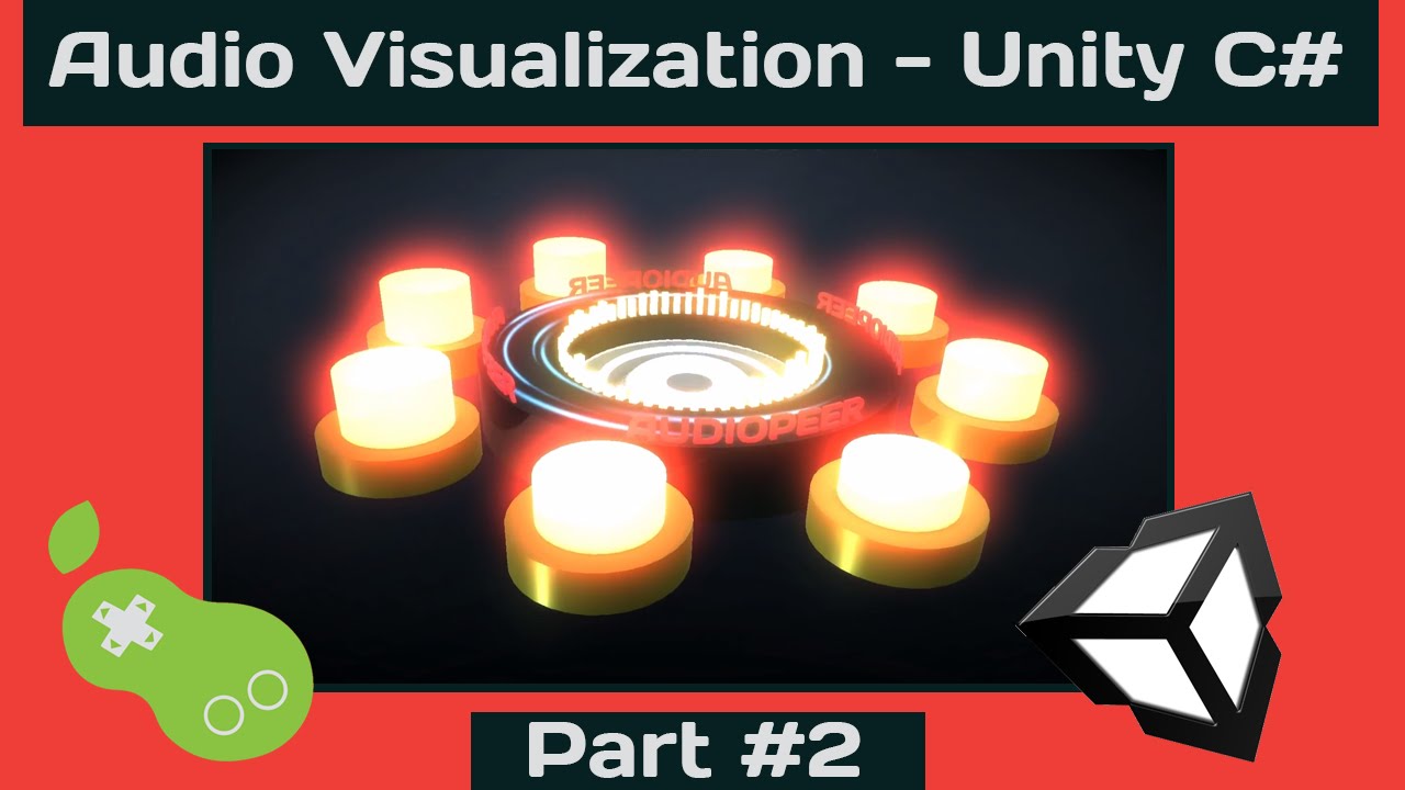 Audio Visualization - Unity/C# Tutorial [Part 2 - GetSpectrumData in Unity]
