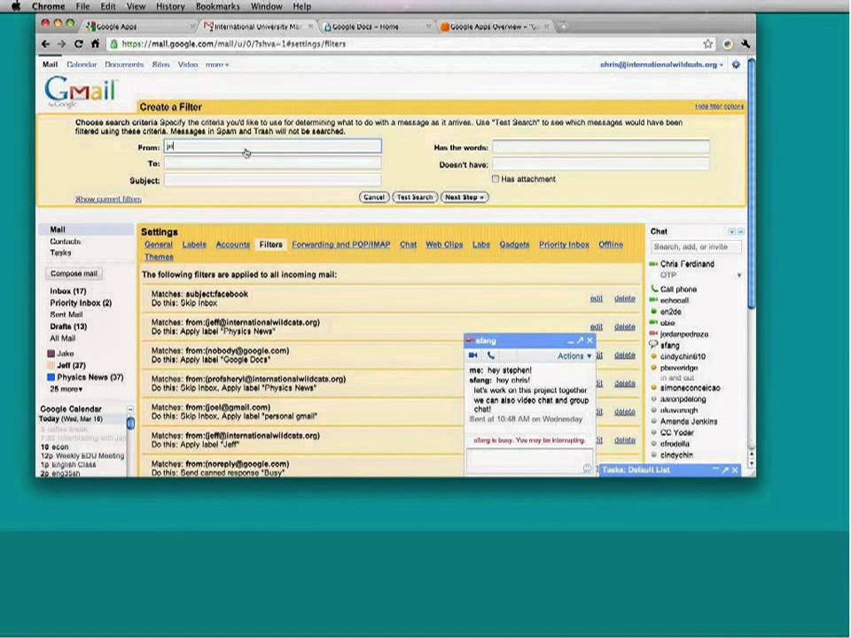 Google Apps for Education 101: Google Apps Overview