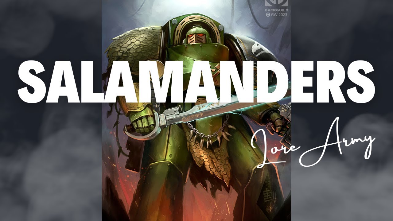 Build a LEGENDARY Salamanders Army in Warhammer 40K!