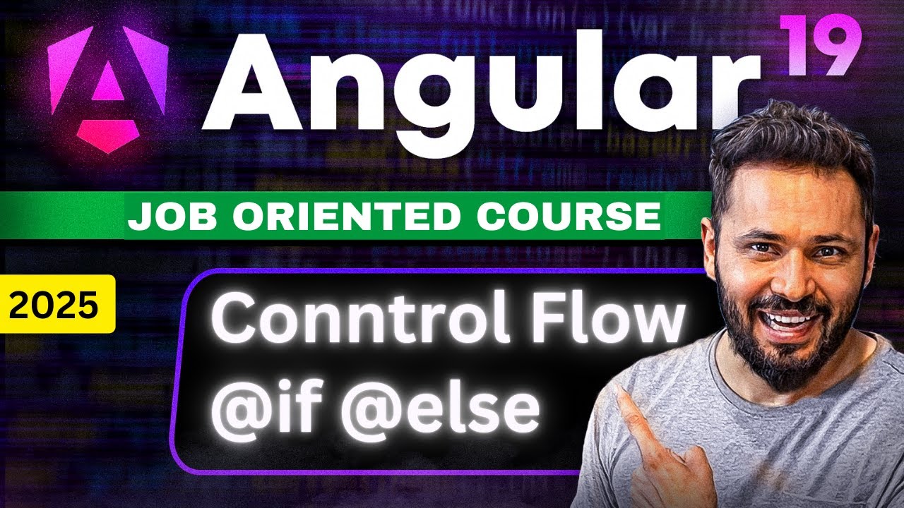 Angular 19 tutorial #15 If Else Conditions Angular | control flow statement  | Hide-Show | Toggle