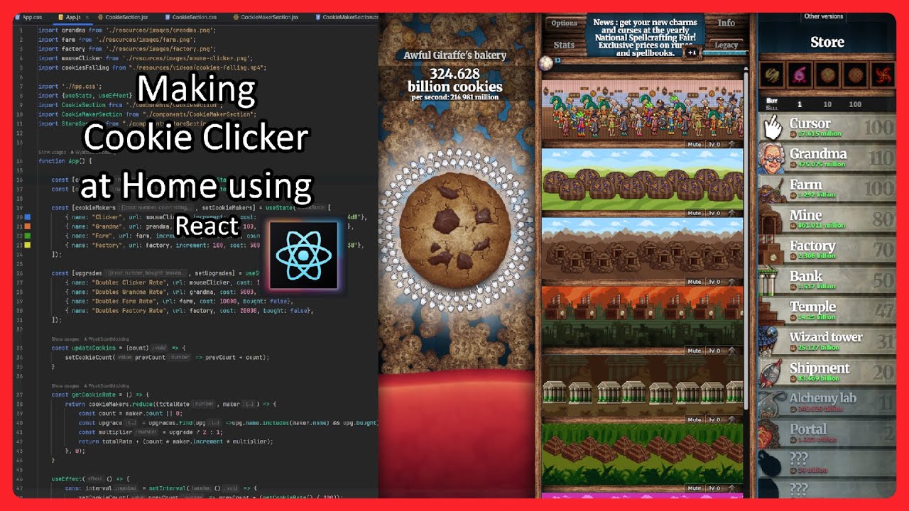 Creating a Basic Game with React!