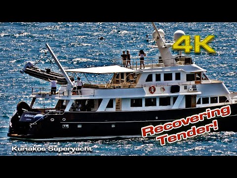 Kuriakos Superyacht recovering tender (Altea 2021)
