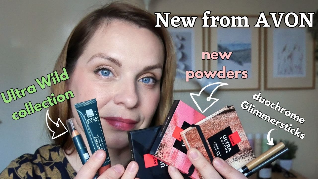 New Avon makeup for July 2025: Ultra Wild collection, new face powders, duochrome Glimmersticks